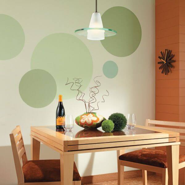 Inspirasi 7 Cat Dinding Motif Garis Abstrak yang Indah